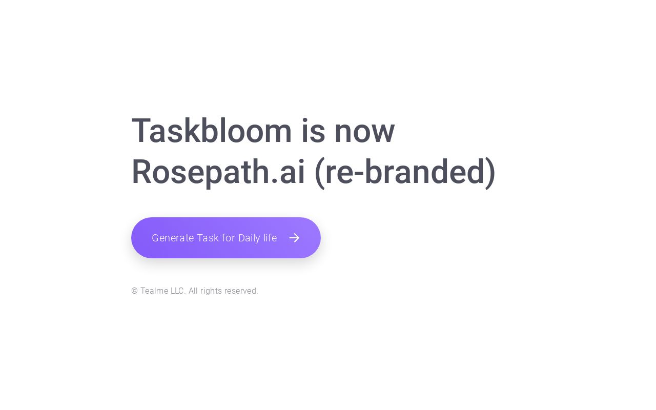 Taskbloom